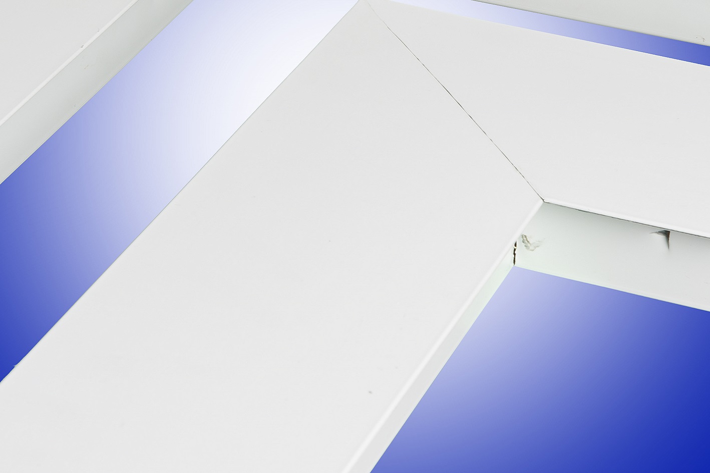 Bandraster hoeken compleet in verstek en het afkorten van bandraster op ...